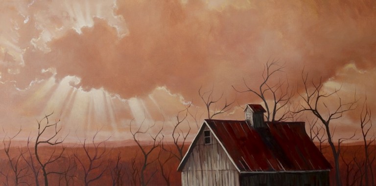 Building Of Light - An Acrylic Painting Lesson from the Dramatic Sky ...