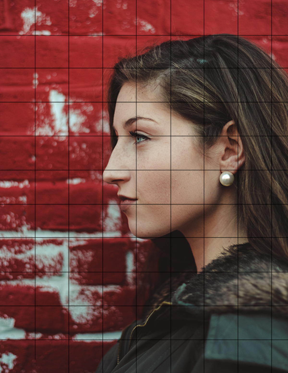 Lesson 1 - Grid Method - Portrait profile - sketch. | Tim Gagnon Studio